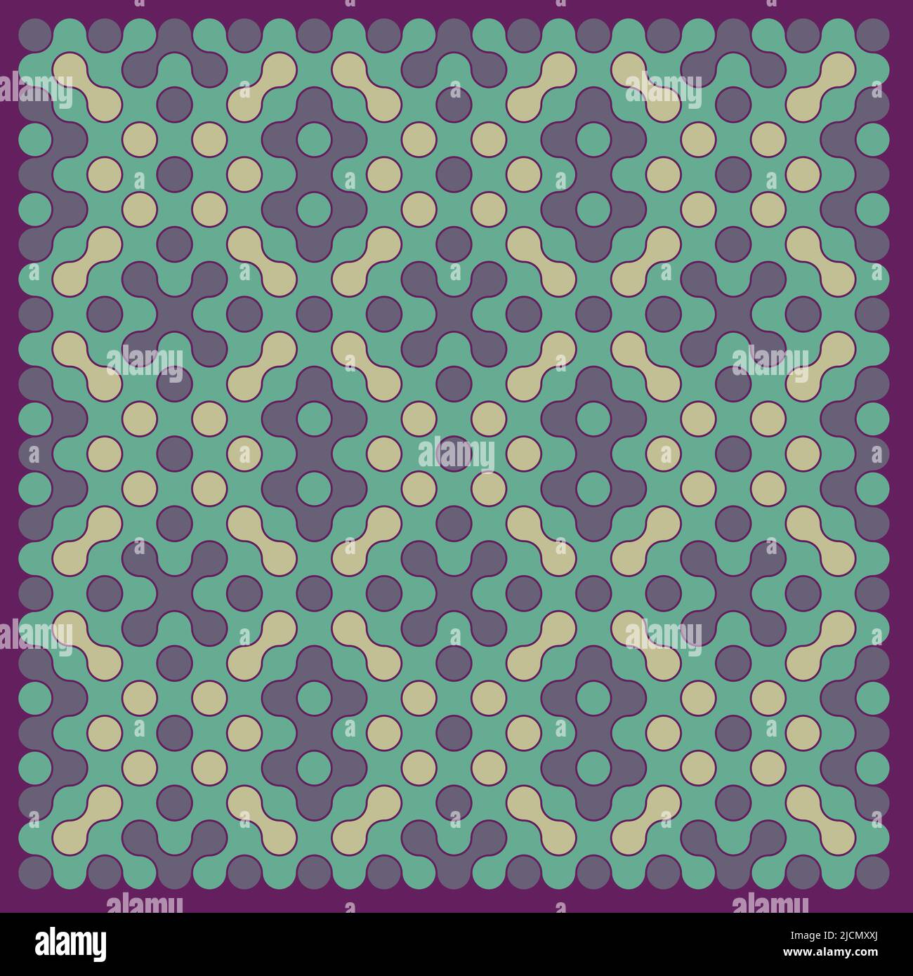 Random color rounded truchet tiling illustration Stock Vector Image ...