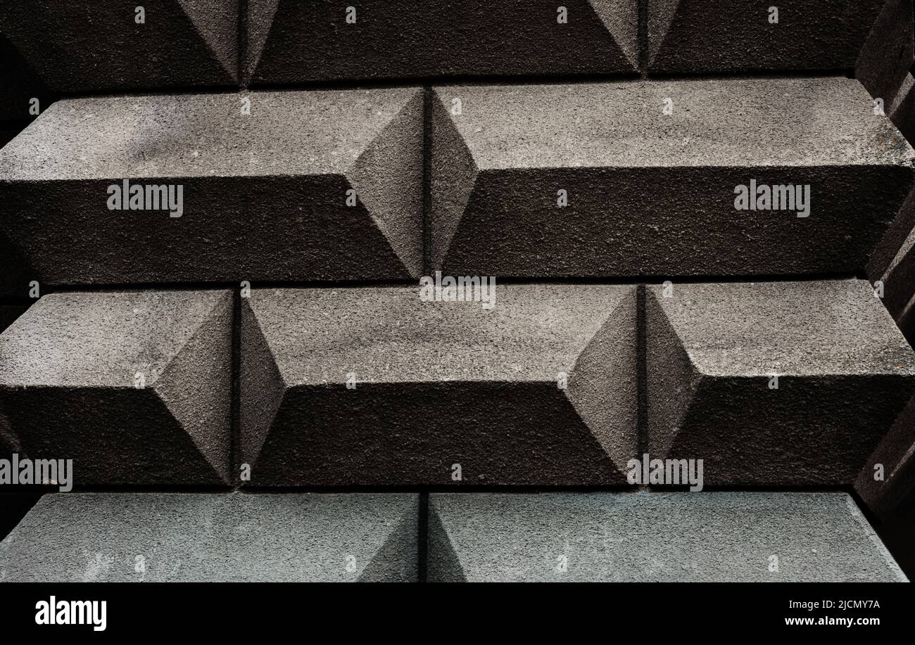 Abstract architectural pattern. concrete wall building Stock Photo - Alamy
