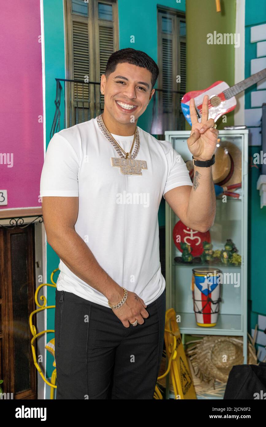 MIAMI, FLORIDA - JUNE 14: Eduin Caz is seen during Premios Juventud ...