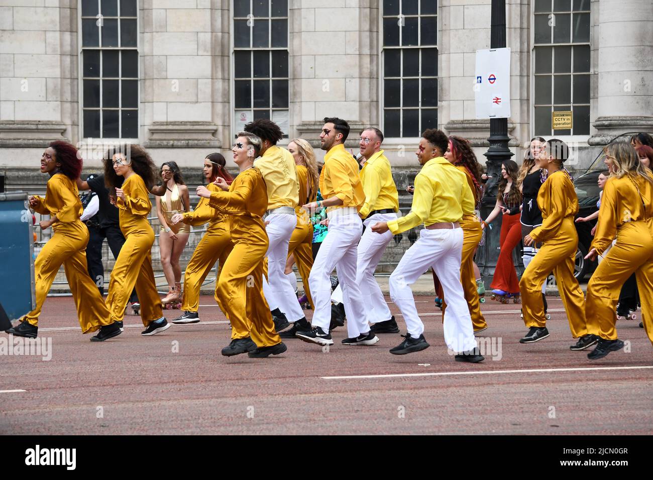 London, UK, 5th Jun 2022, Platinum Jubilee Pageant along the Mall ...