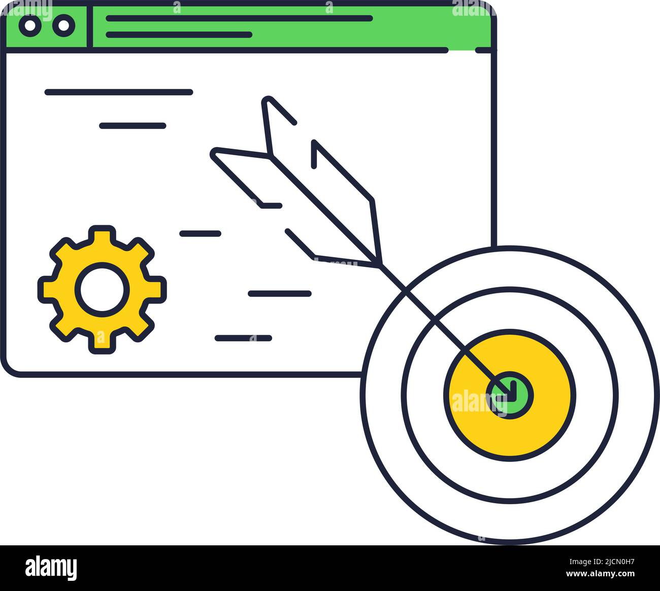 Seo performance icon. Business data analysis vector. Online platform ...