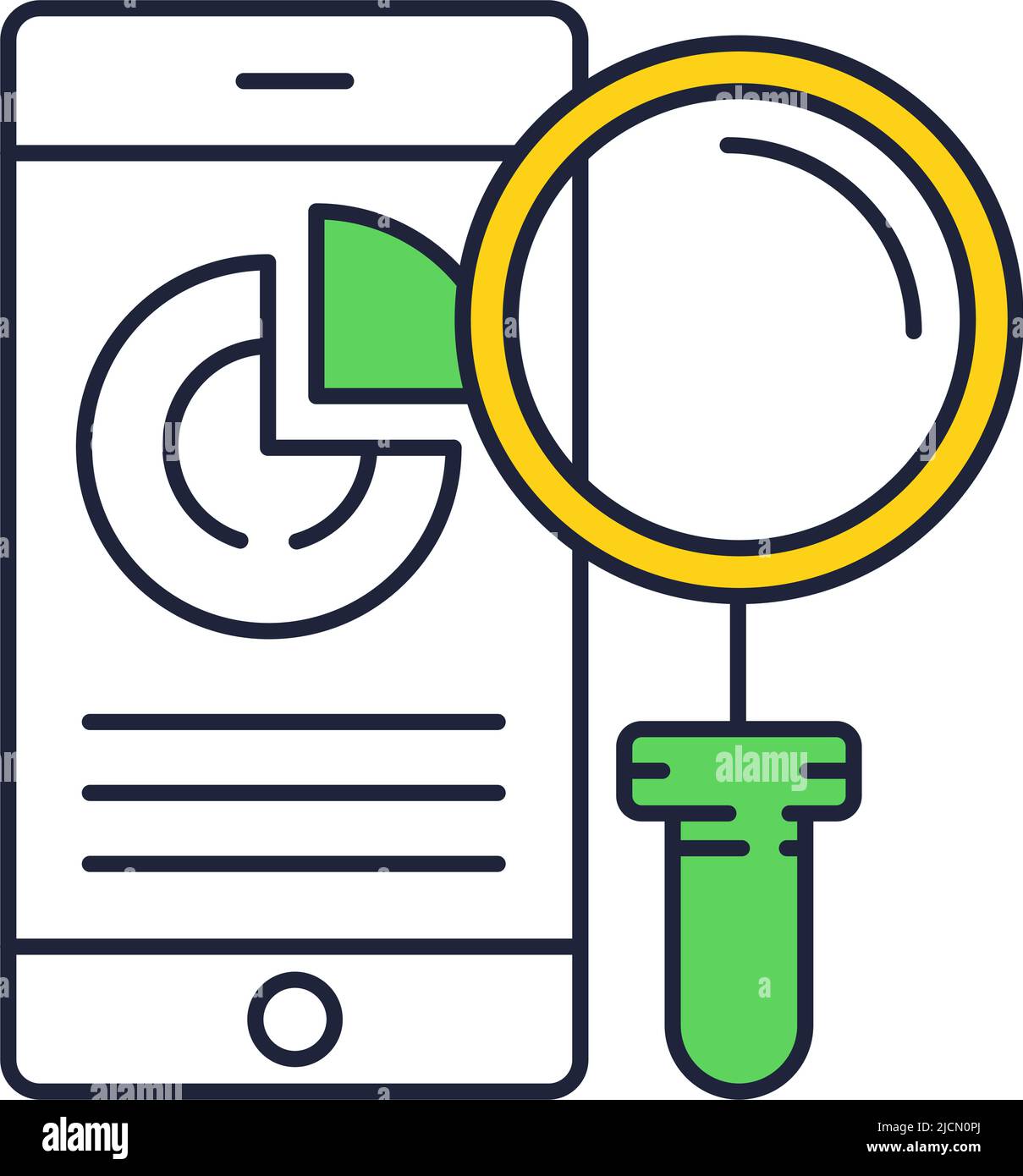 Seo icon mobile media marketing vector on white Stock Vector Image ...