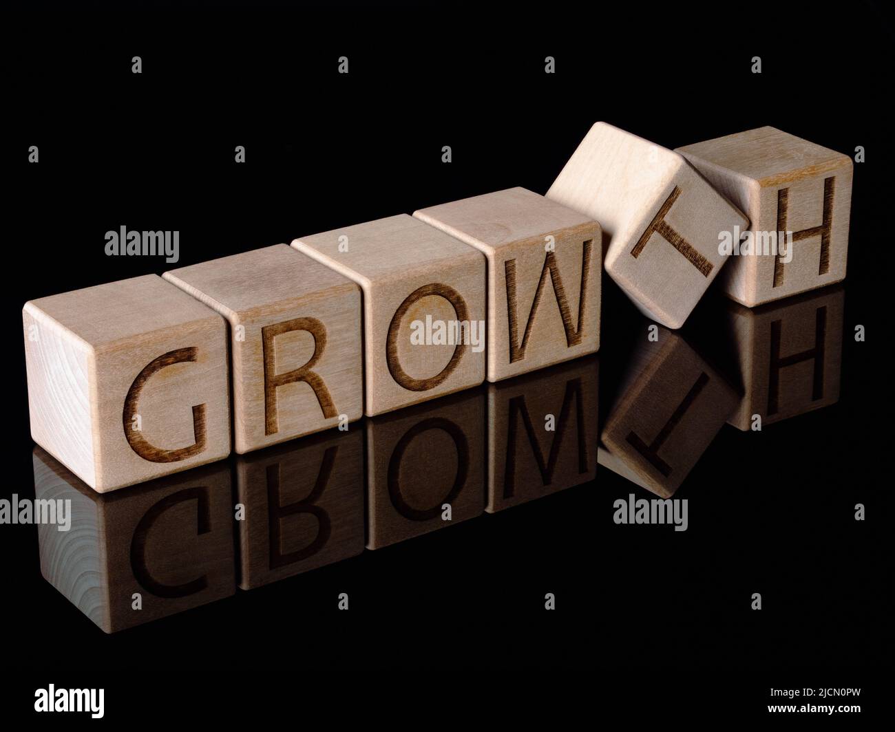 Wooden growth hi-res stock photography and images - Alamy