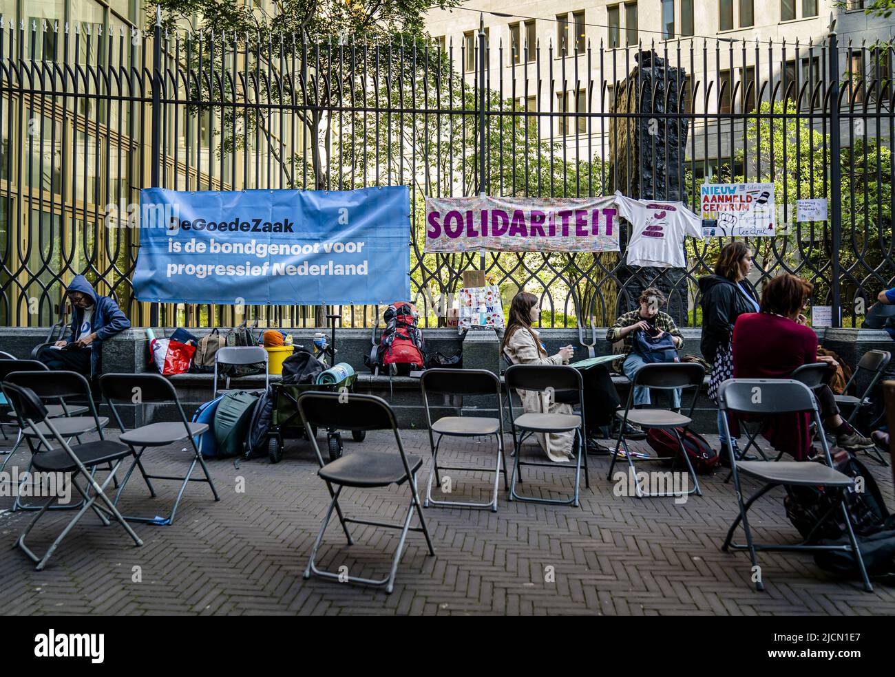 Klapstoelenprotest hi-res stock photography and images - Alamy