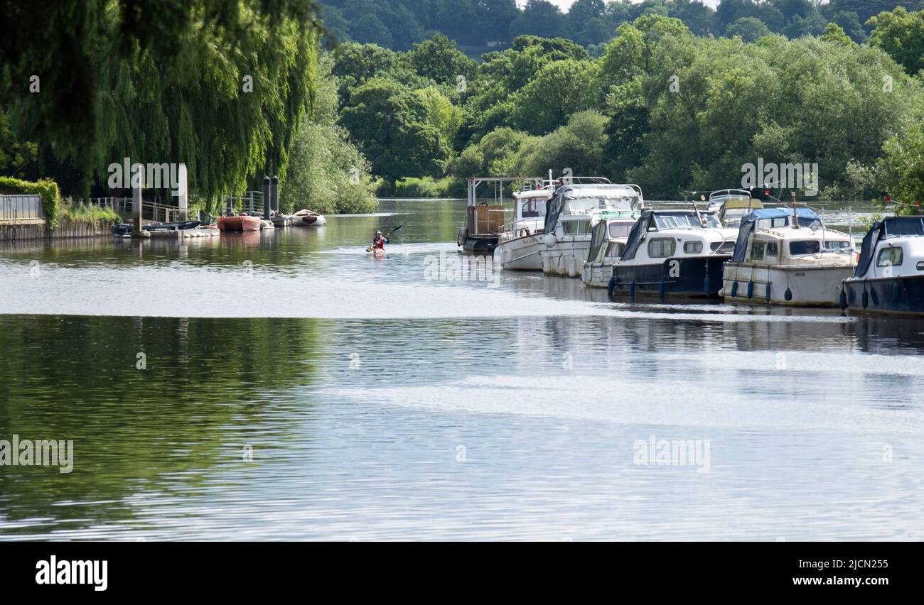 Walk along The Thames in Richmond,London Stock Photo - Alamy