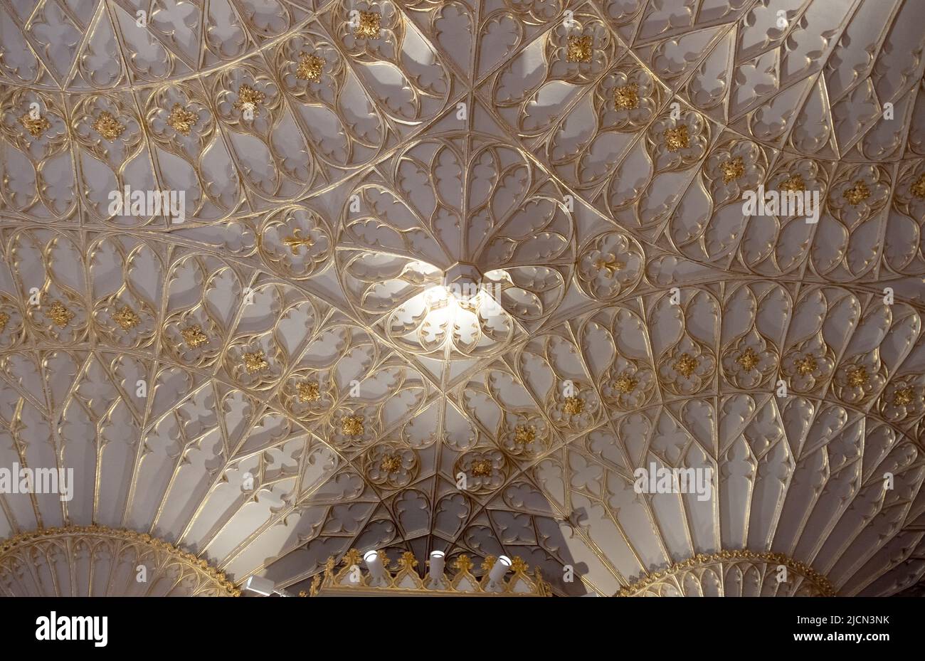 Amazing Strawberry hill Gothic style house,London,UK Stock Photo - Alamy