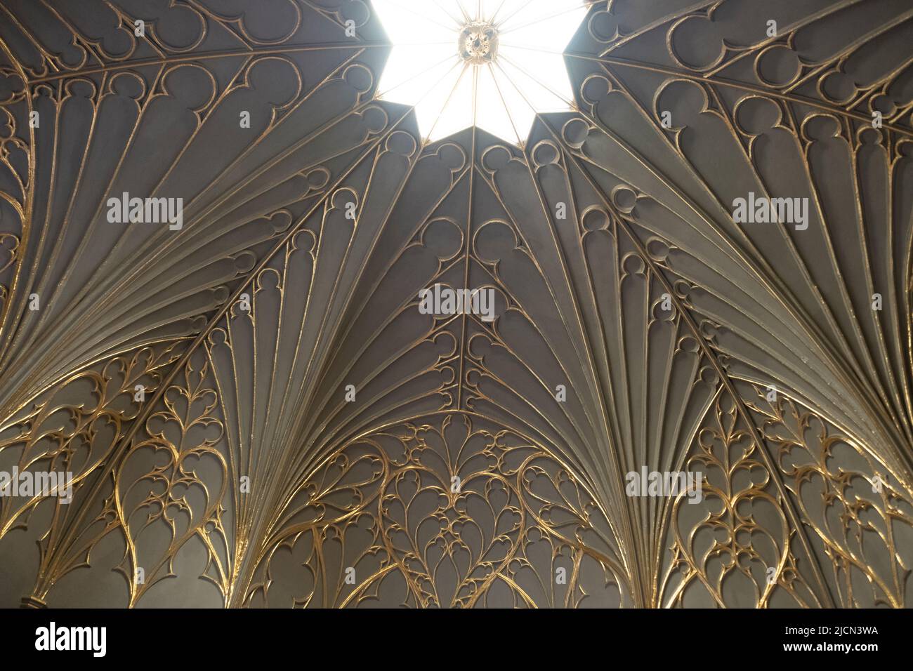 Amazing Strawberry hill Gothic style house,London,UK Stock Photo - Alamy