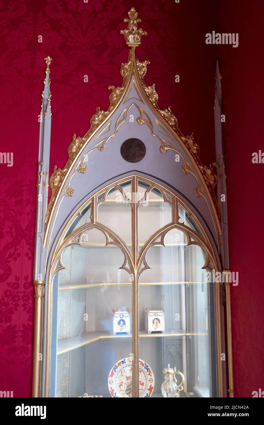 Amazing Strawberry hill Gothic style house,London,UK Stock Photo - Alamy