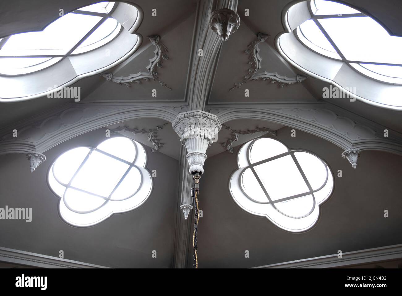 Amazing Strawberry hill Gothic style house,London,UK Stock Photo - Alamy