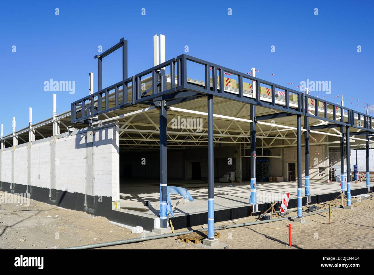 Construction site assembly floor in hi-res stock photography and images ...