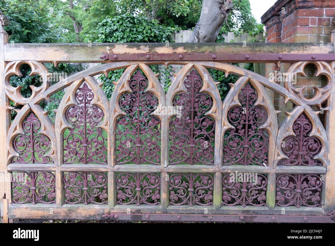 Amazing Strawberry hill Gothic style house,London,UK Stock Photo - Alamy