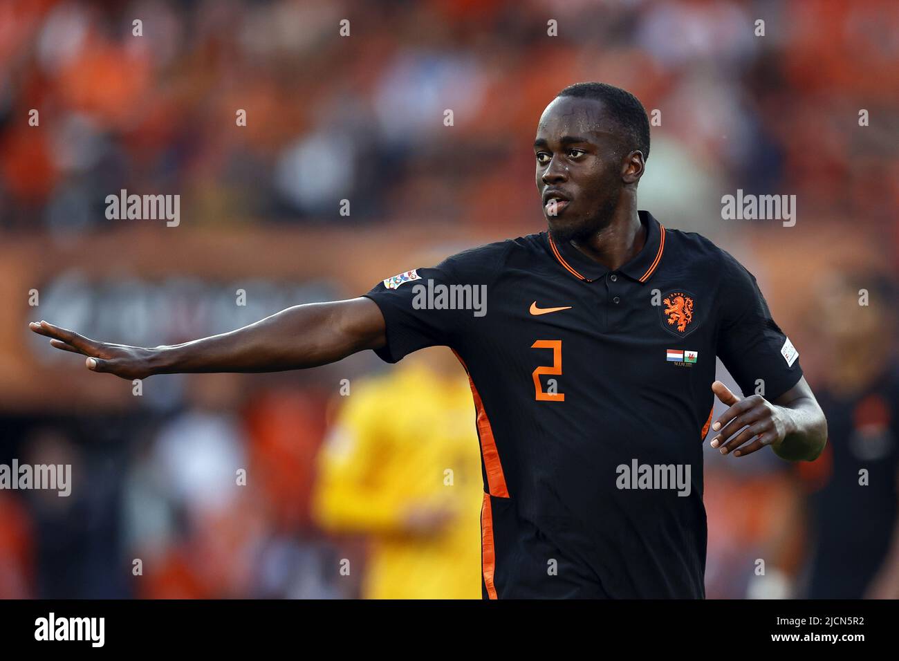 ROTTERDAM - Jordan Teze of Holland during the UEFA Nations League match ...