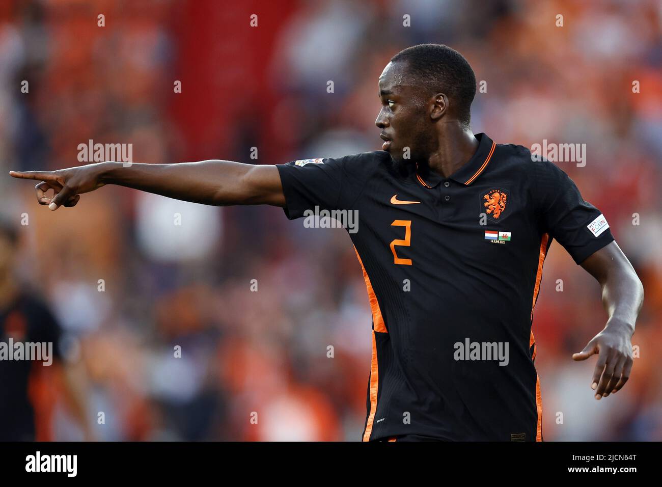 ROTTERDAM - Jordan Teze of Holland during the UEFA Nations League match ...
