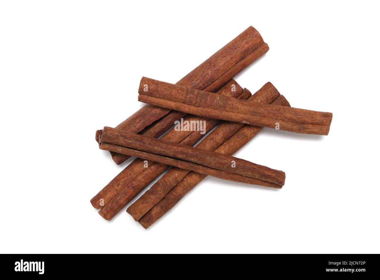 Cinnamon sticks white background, food and spices Stock Photo - Alamy