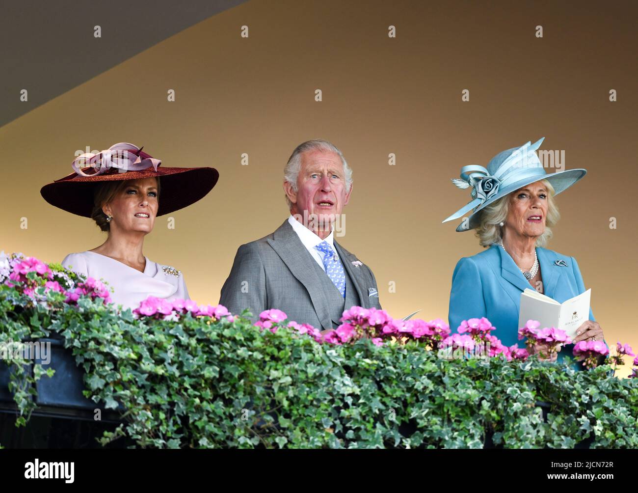 June 14th, 2022. Ascot, UK The Countess of Wessex, Prince Charles, the ...