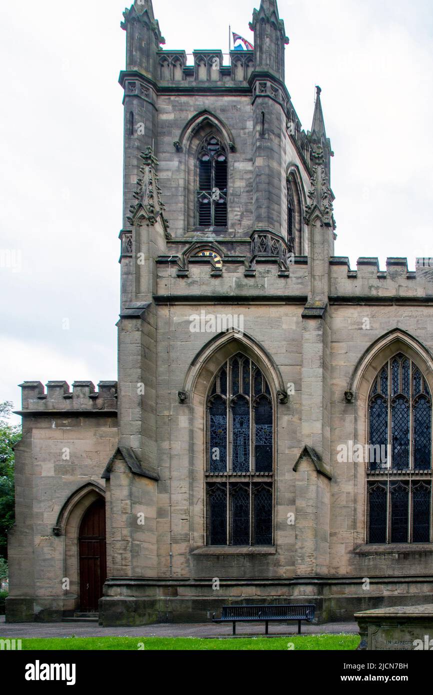 Stoke Minster Stoke-on-Trent Staffordshire Stock Photo - Alamy