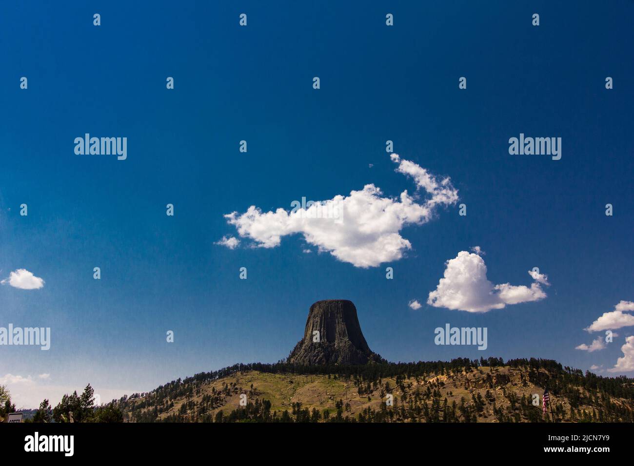 Old photo of the devils tower monument hi-res stock photography and ...