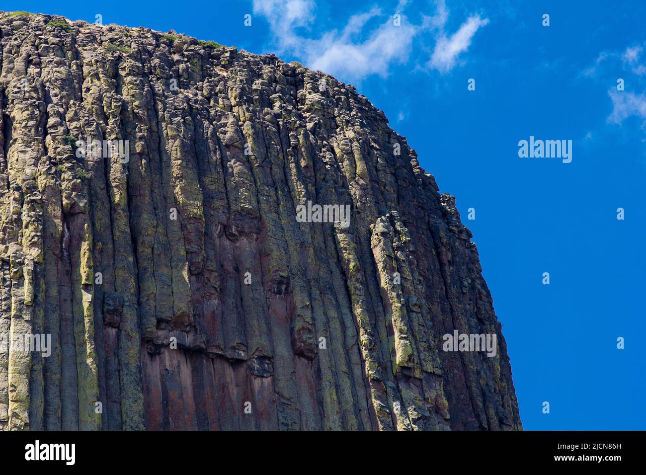Devil's Tower National Monument, Wyoming Stock Photo - Alamy