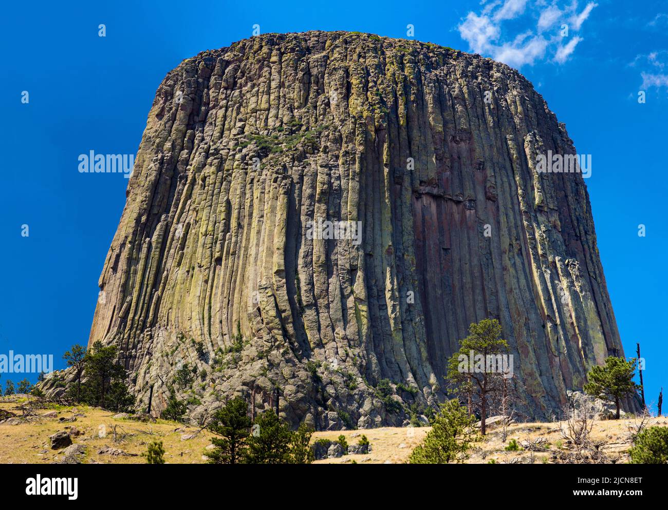 Devil's Tower National Monument, Wyoming Stock Photo - Alamy
