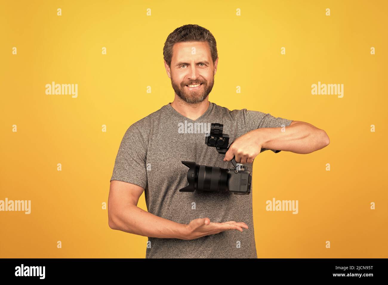Movie film crew happy hi-res stock photography and images - Alamy