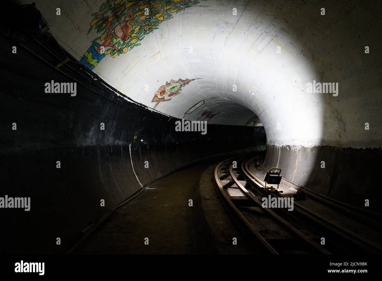 London underground mail train hi-res stock photography and images - Alamy
