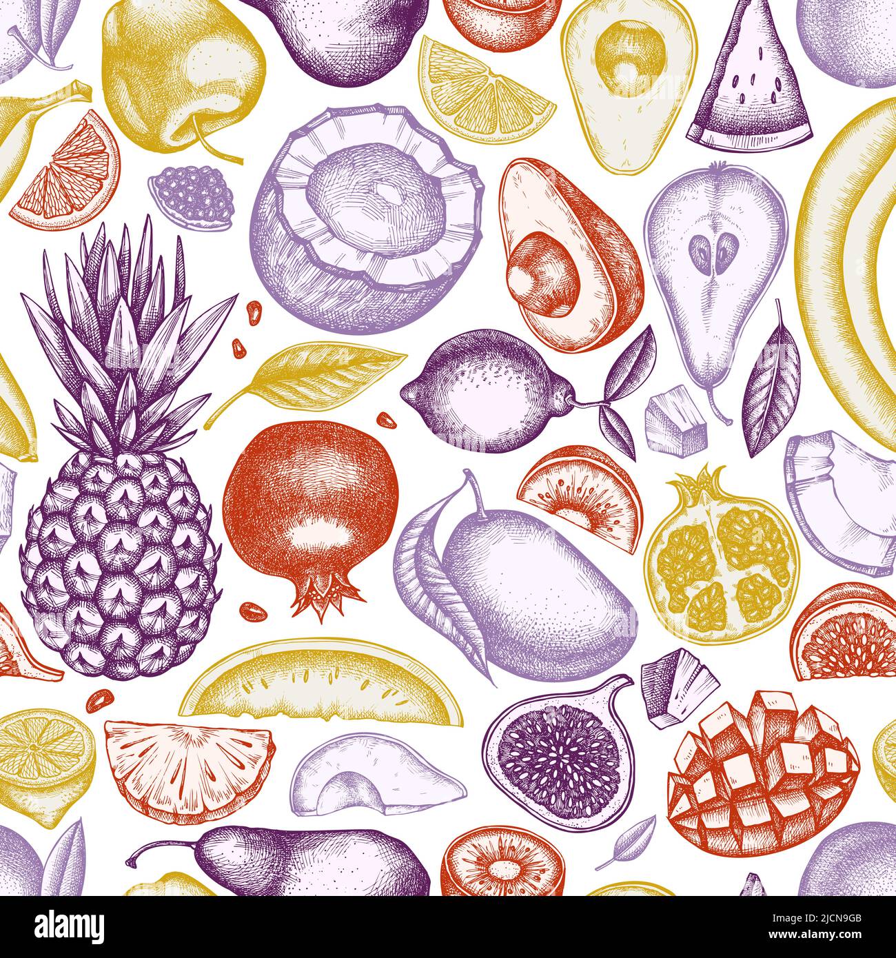 Pulp apple Stock Vector Images - Alamy