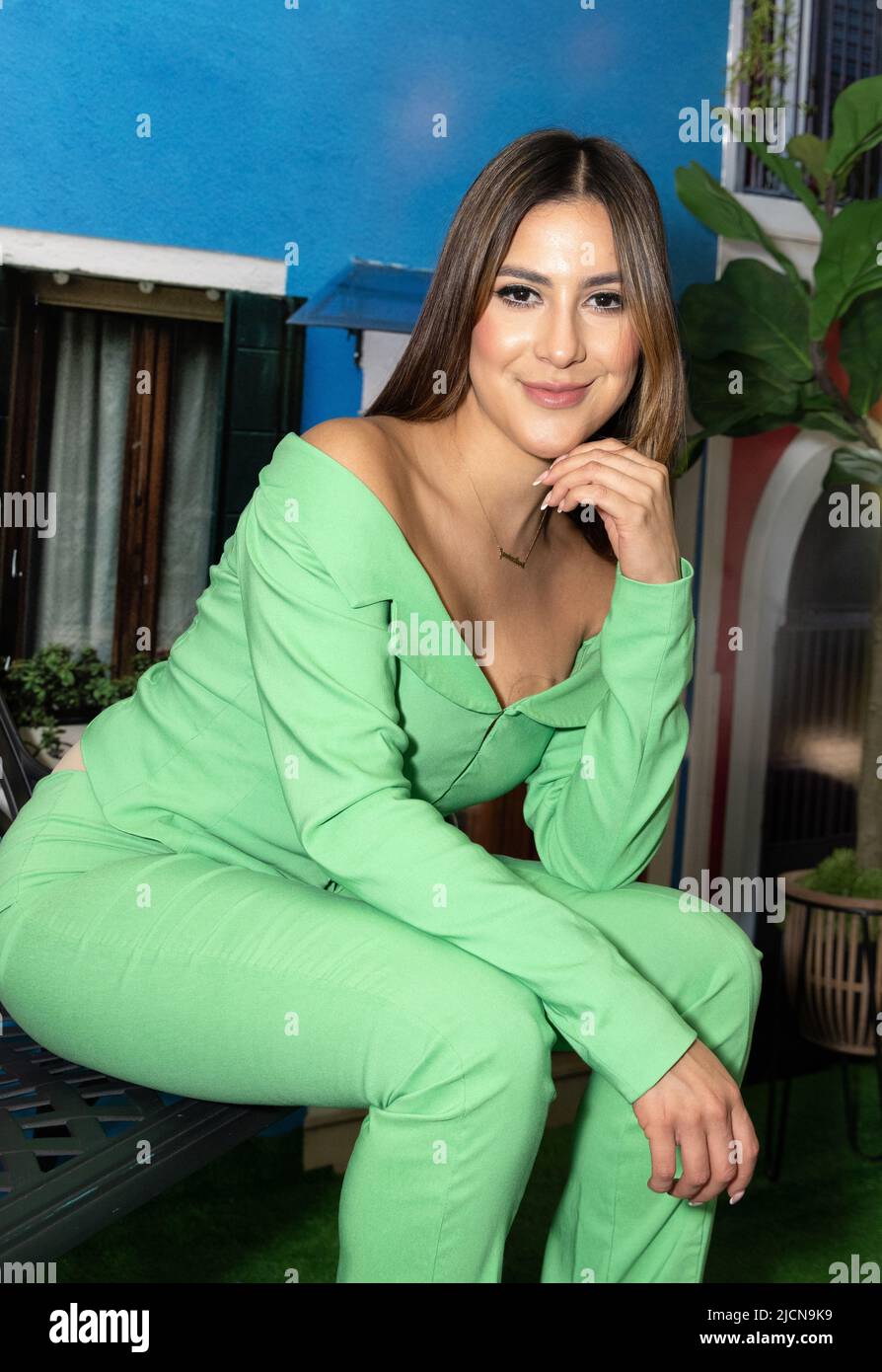 MIAMI, FLORIDA - JUNE 14: Jessica Rodriguez is seen during Premios ...