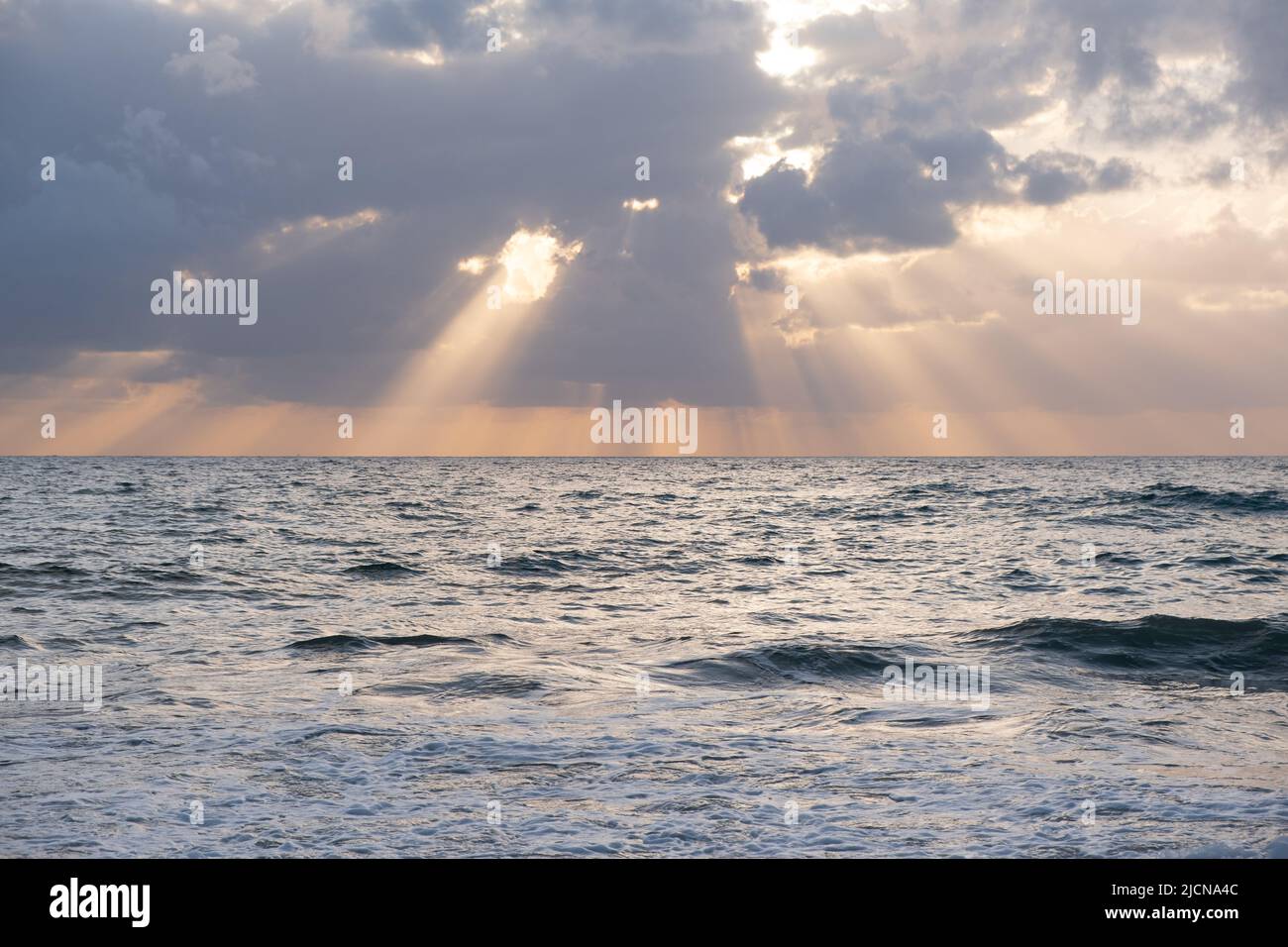 Beautiful mediterranean sea sunset hi-res stock photography and images ...
