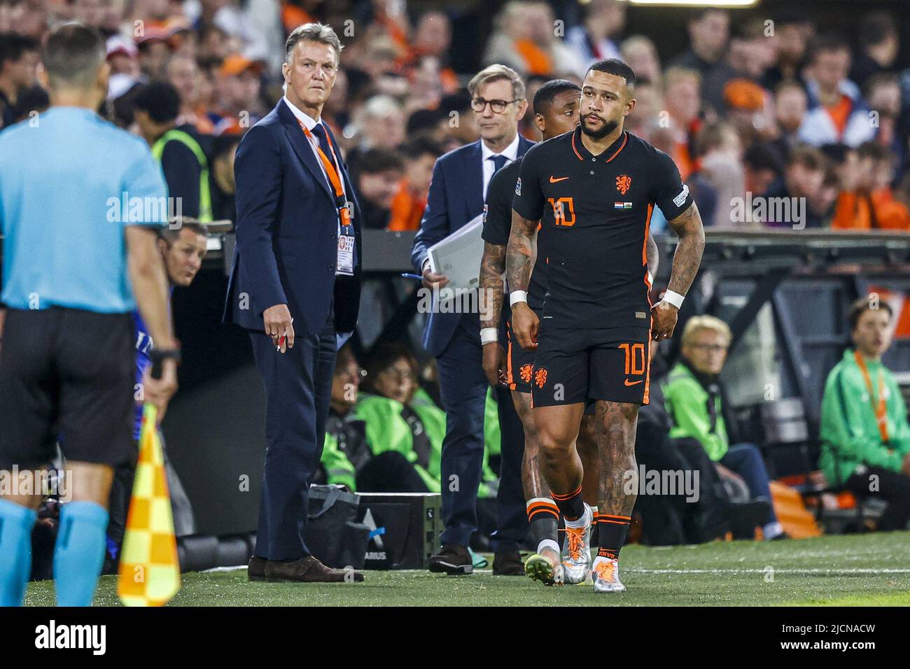 ROTTERDAM - Memphis Depay of Holland during the UEFA Nations League ...