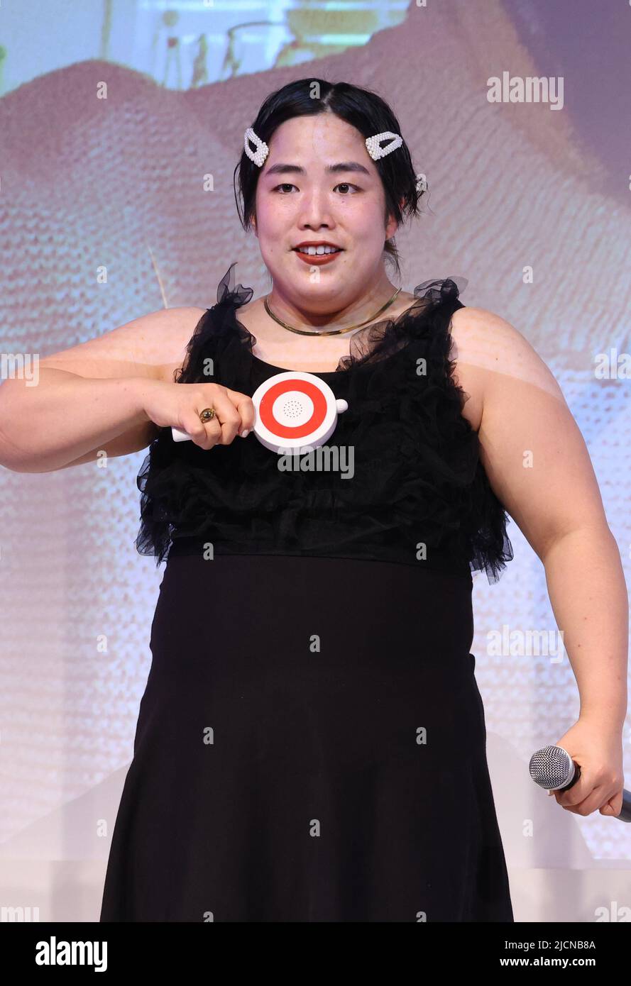 Tokyo, Japan. 14th June, 2022. Japanese comedienne Yuriyan Retriever ...