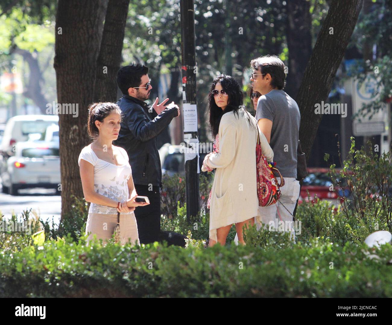 Mexico D.F., 18/02/2014, Paparazzi, El actor Eugenio Derbez, Aislinn ...