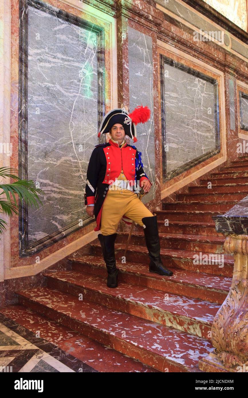 A sergeant of the French Imperial Gendarmerie at the Napoleonic ...