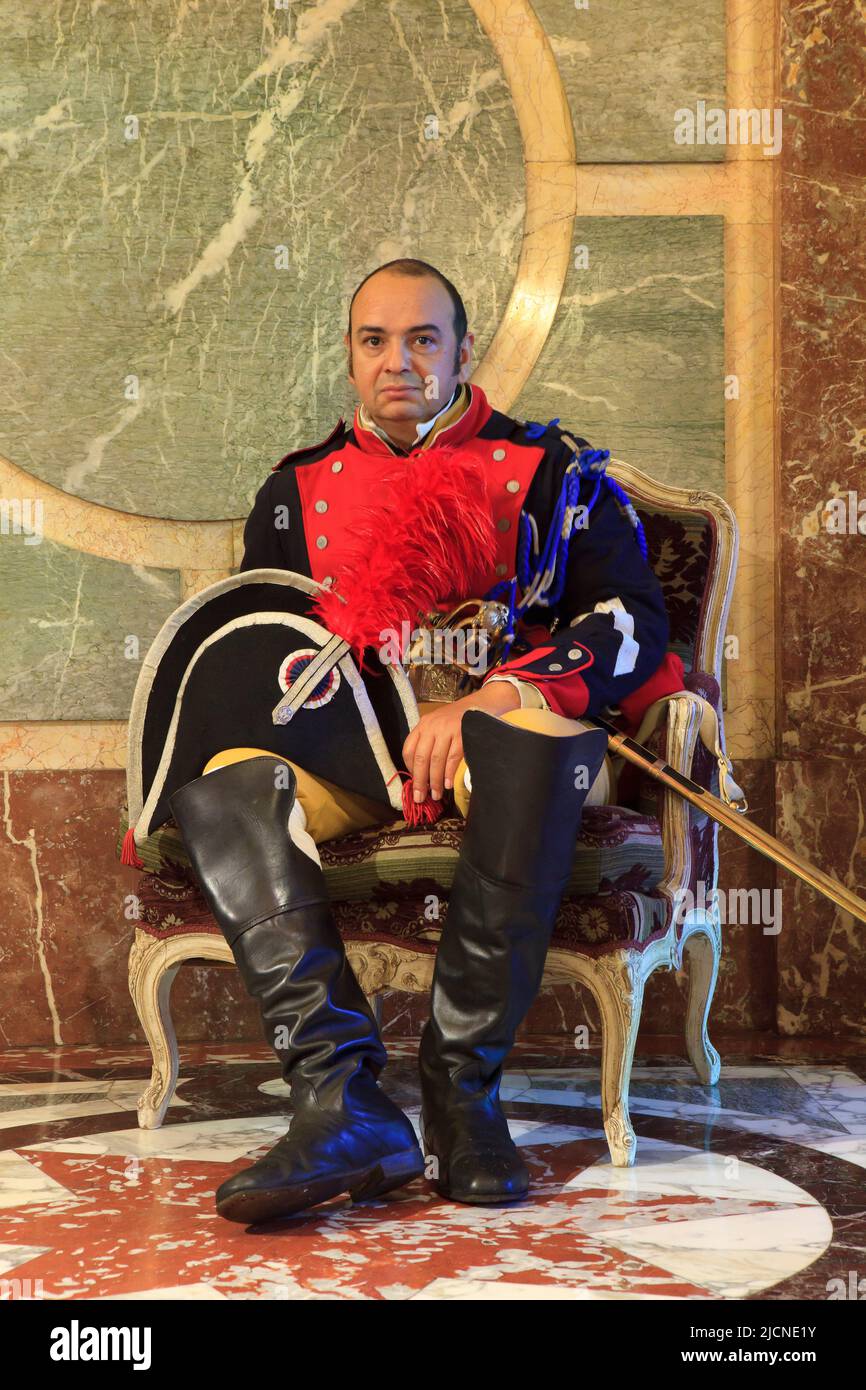 A sergeant of the French Imperial Gendarmerie at the Napoleonic ...