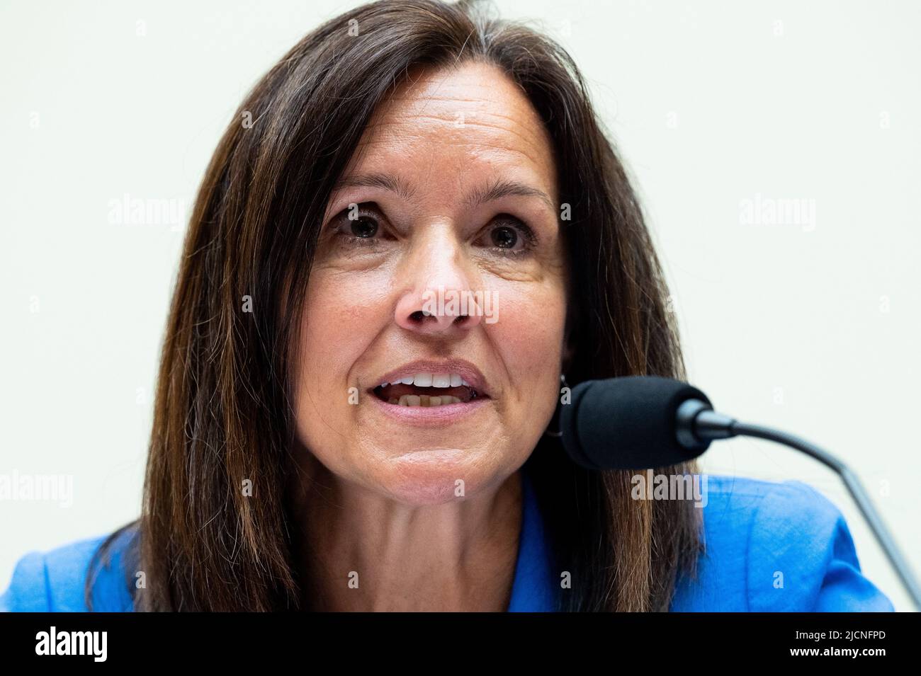 Washington, U.S. 14th June, 2022. Carol Spahn, Chief Executive Officer ...