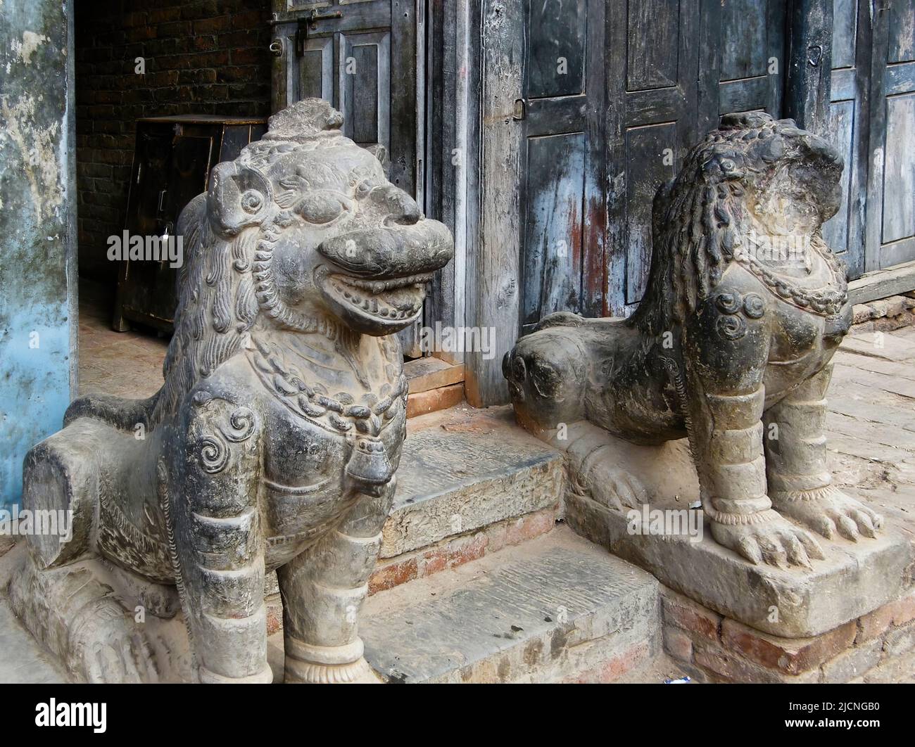 Newari people mask hi-res stock photography and images - Alamy