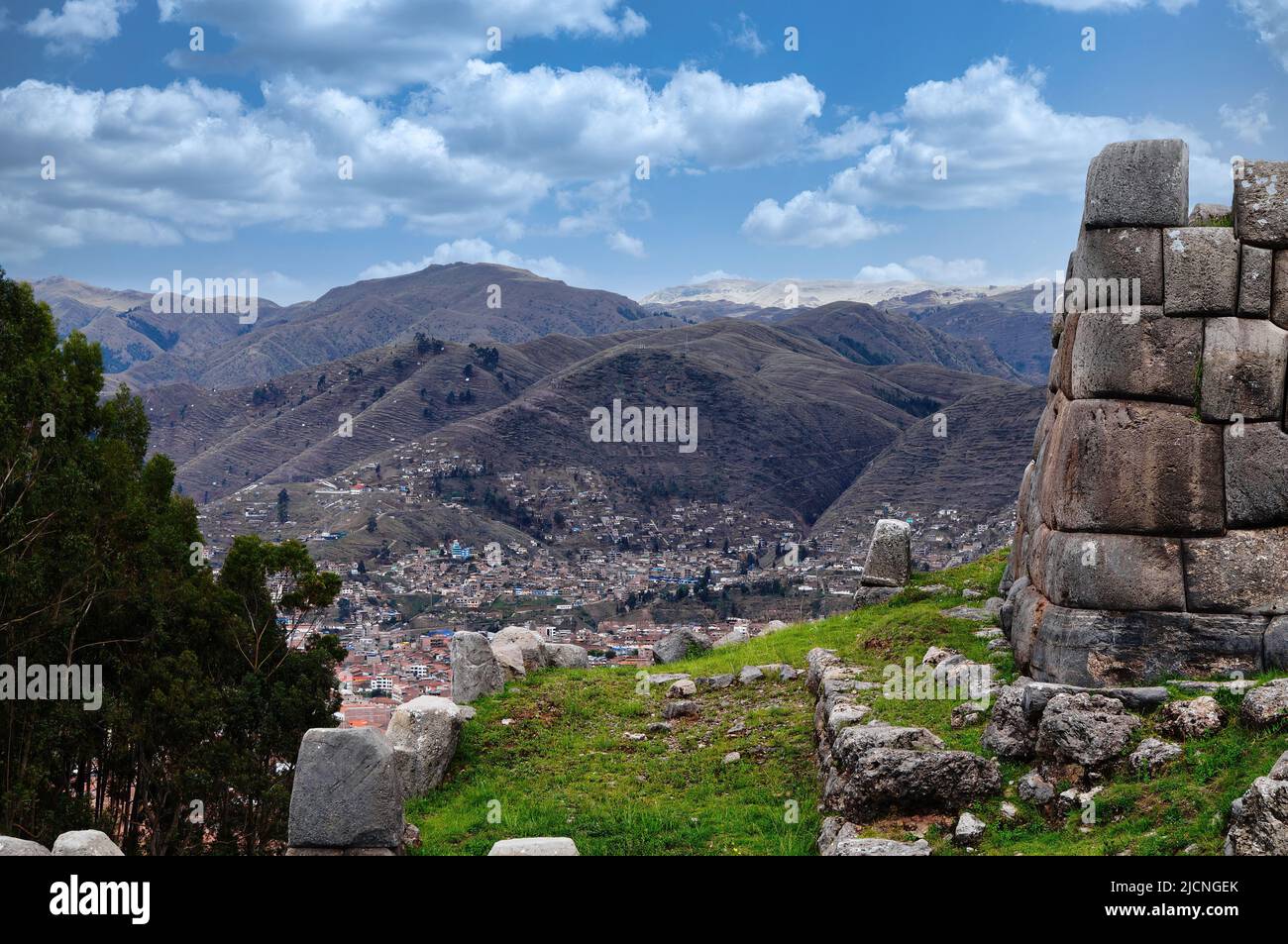 Cuzco, in the Peruvian Andes, was the capital of the Inca Empire and is ...