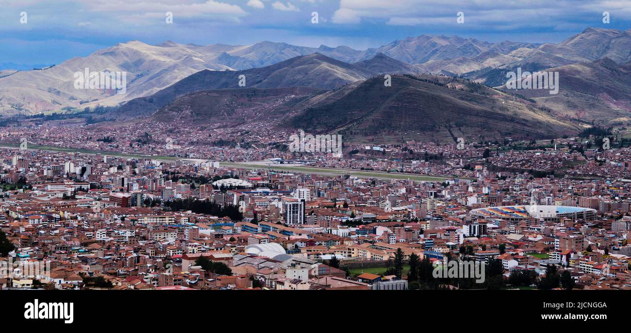 Cuzco, in the Peruvian Andes, was the capital of the Inca Empire and is ...