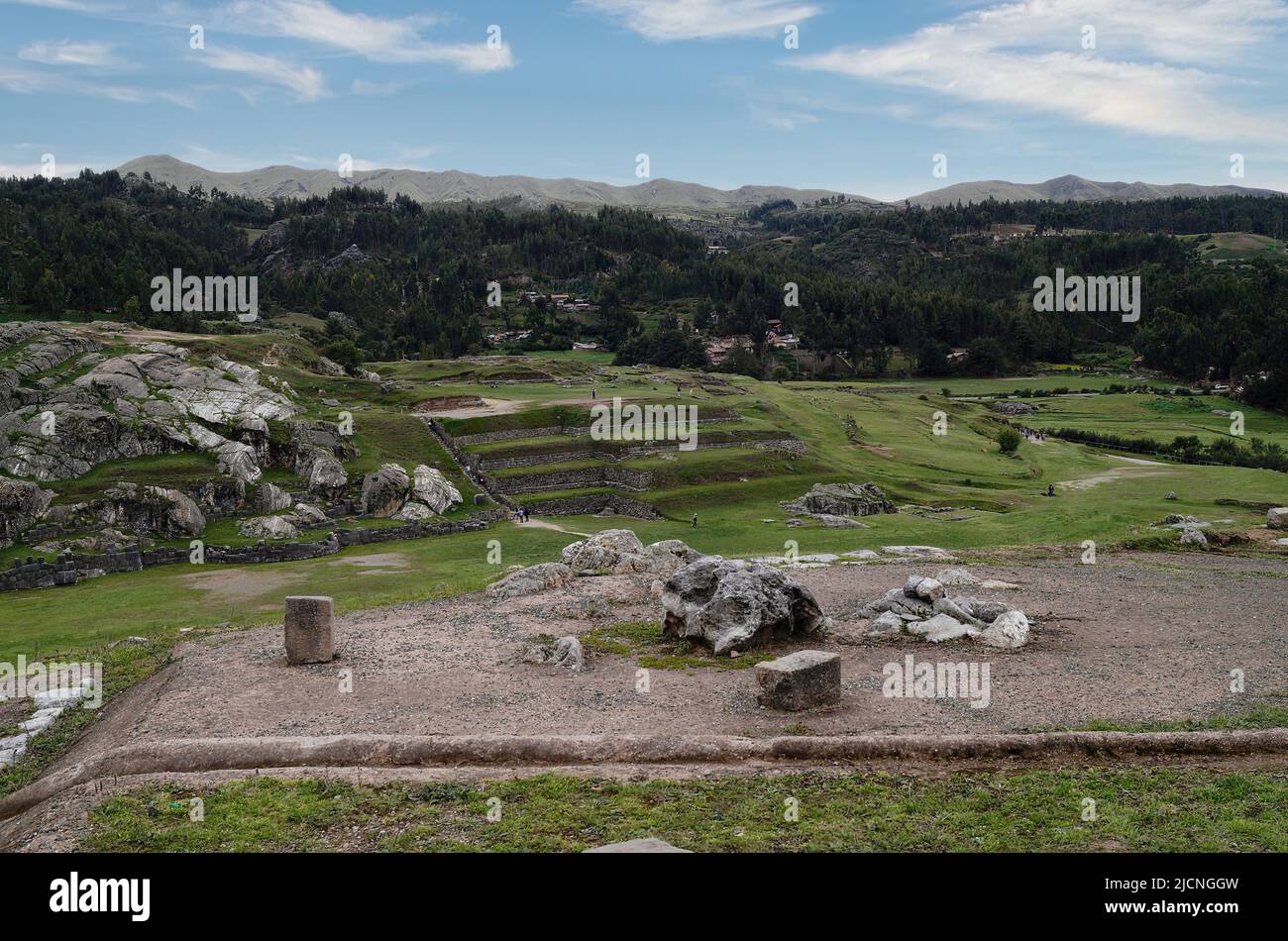 Cuzco, in the Peruvian Andes, was the capital of the Inca Empire and is ...