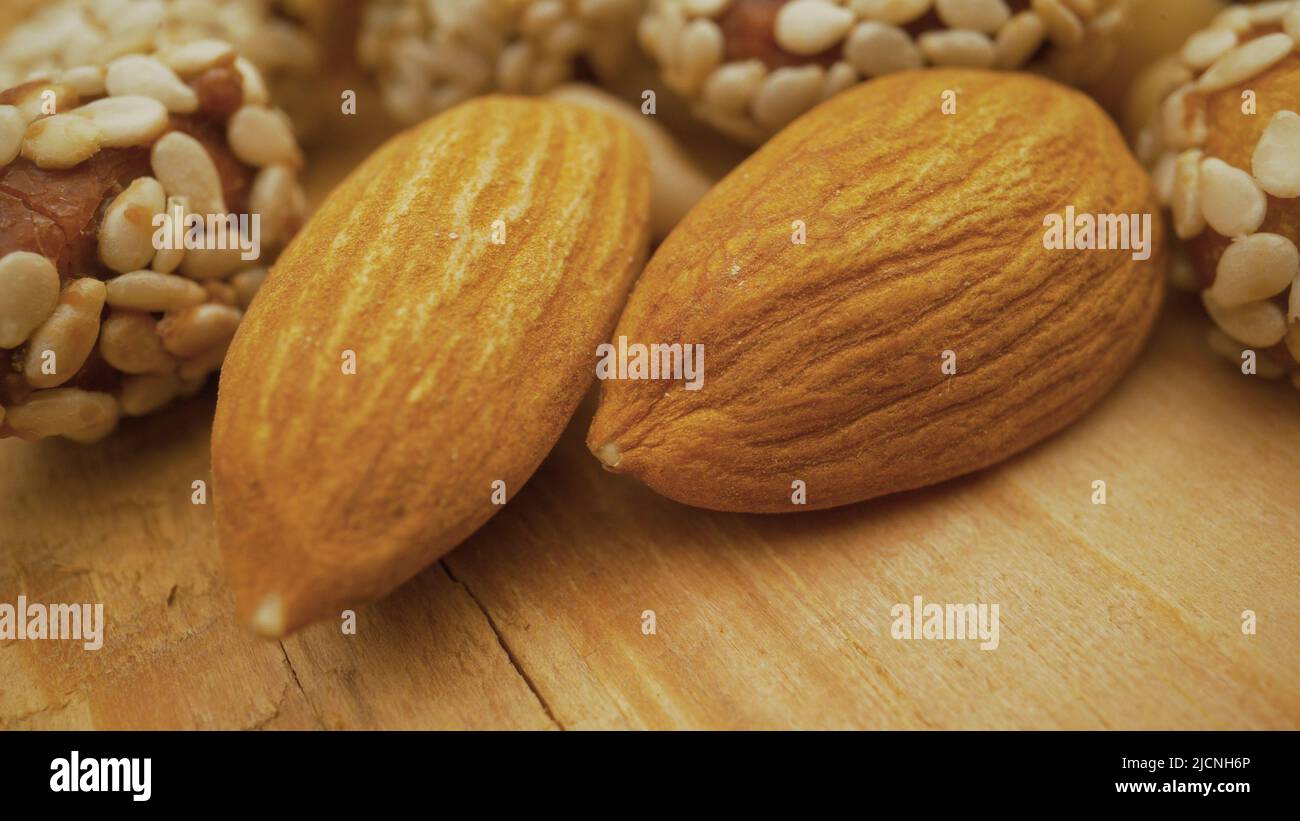 Nuts close up. Organic mixed nuts as background. Natural background ...