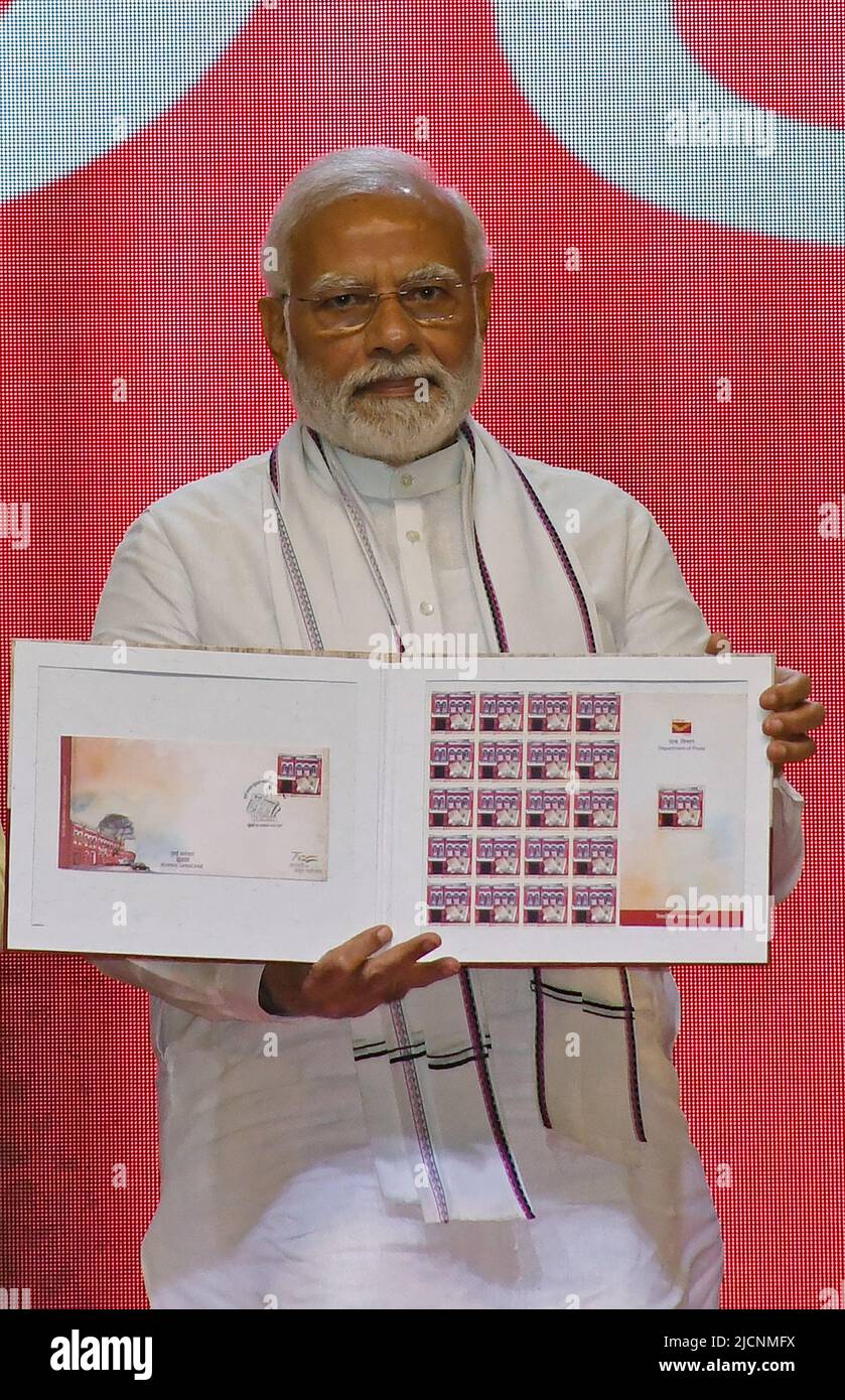 Mumbai, India. 14th June, 2022. Indian Prime Minister Narendra Modi ...