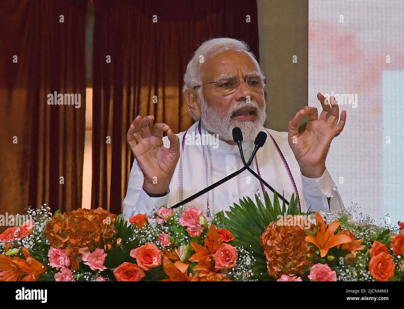 Mumbai, India. 14th June, 2022. Indian Prime Minister Narendra Modi ...