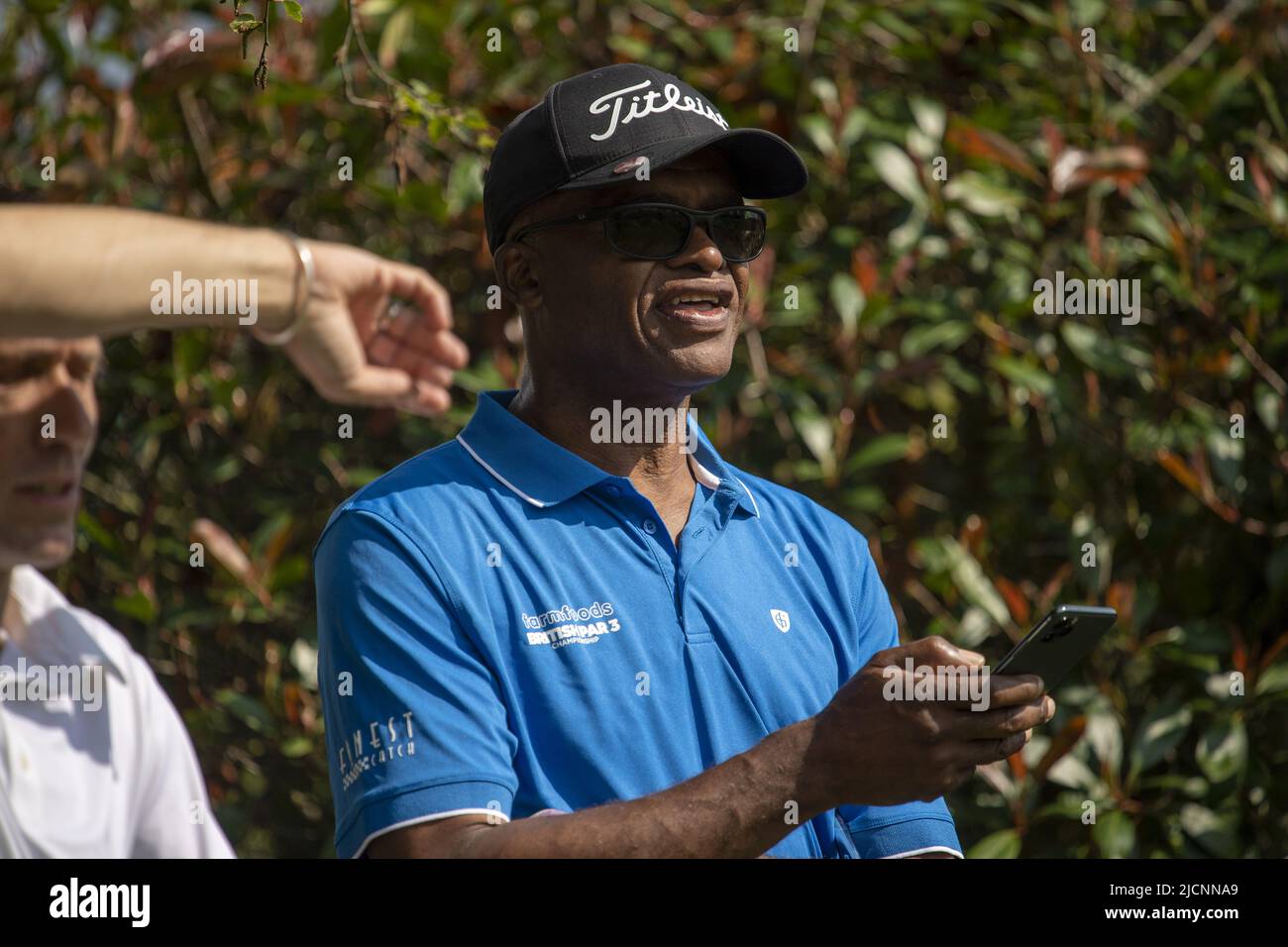 Farmfoods British Par 3 Pro Am Celebrity Golf Featuring: Kriss Akabusi ...