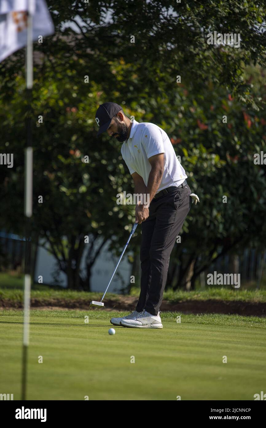 Farmfoods British Par 3 Pro Am Celebrity Golf Featuring: Pavan Sagoo ...