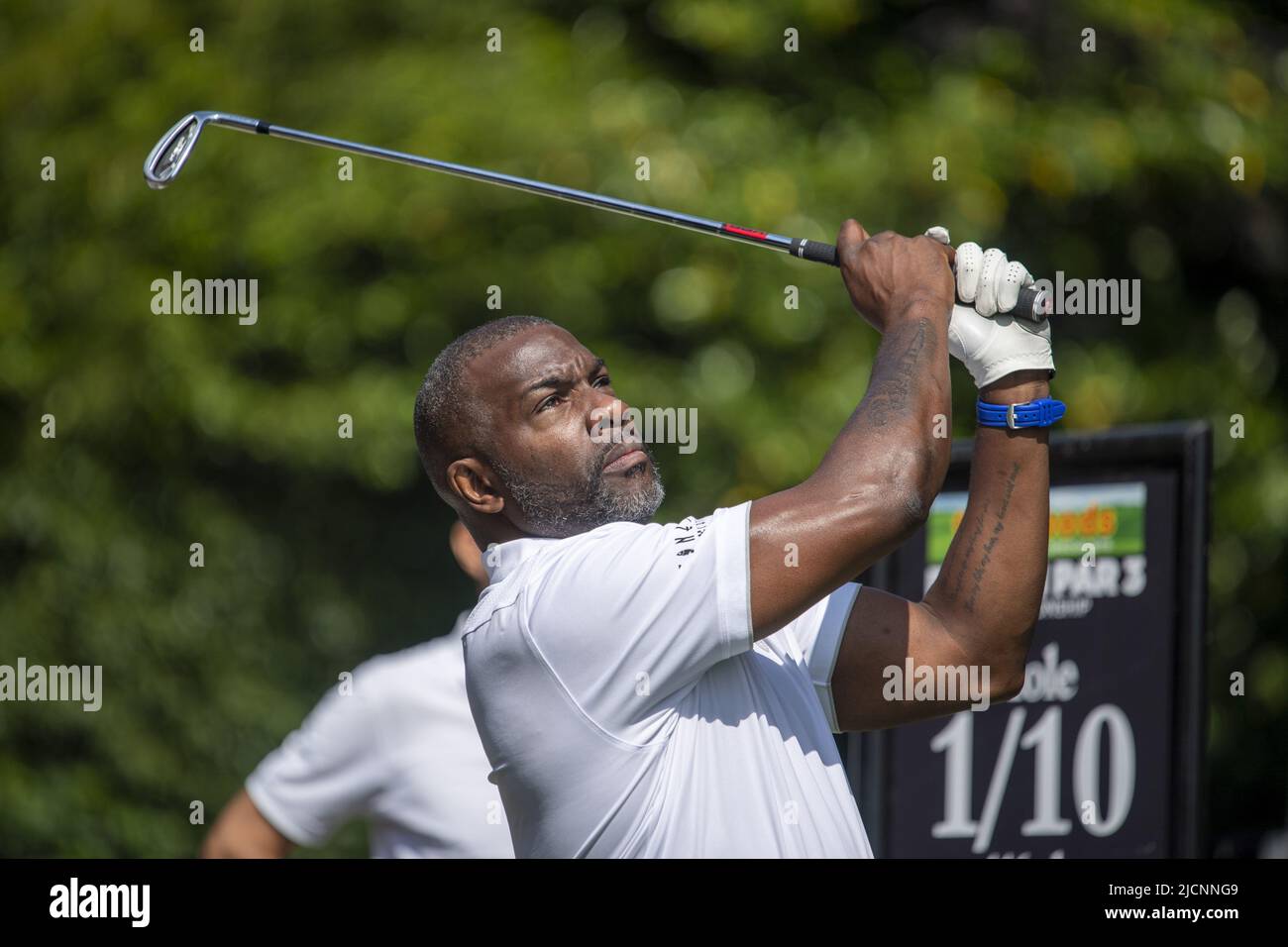 Farmfoods British Par 3 Pro Am Celebrity Golf Featuring: Derek Redmond ...