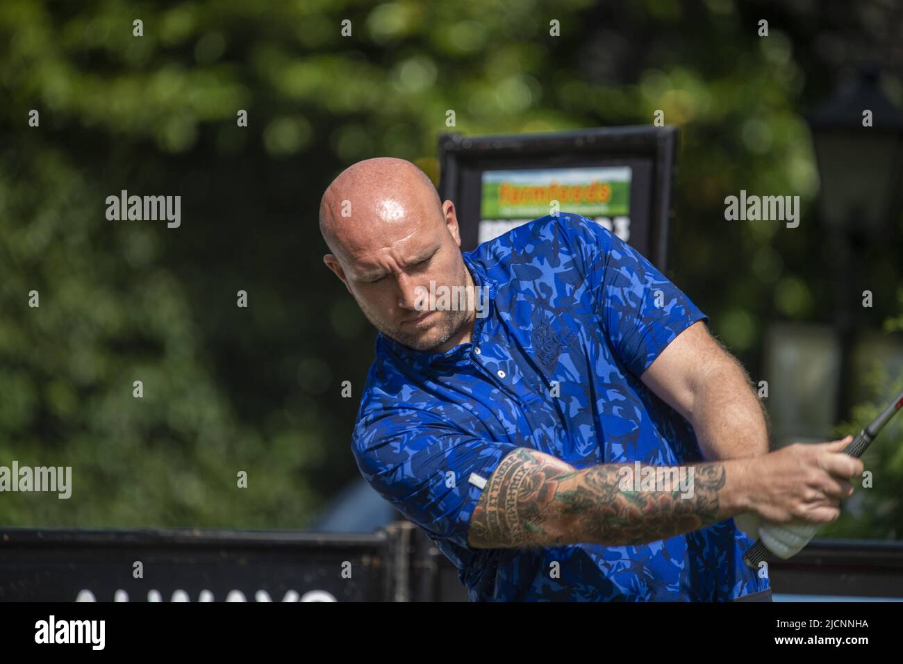 Farmfoods British Par 3 Pro Am Celebrity Golf Featuring: Dean Ashton ...