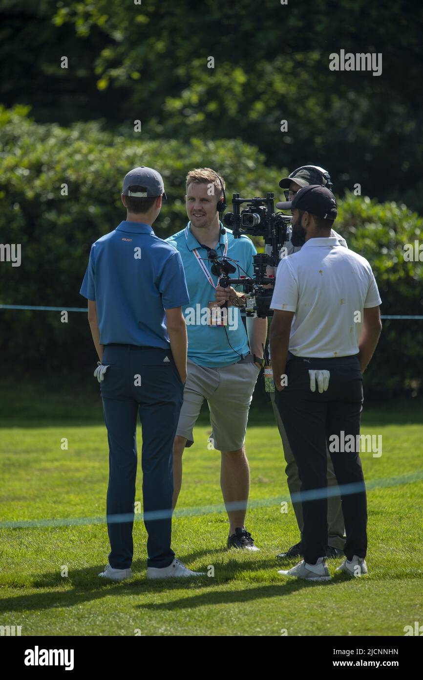 Farmfoods British Par 3 Pro Am Celebrity Golf Featuring: Will Bailey ...