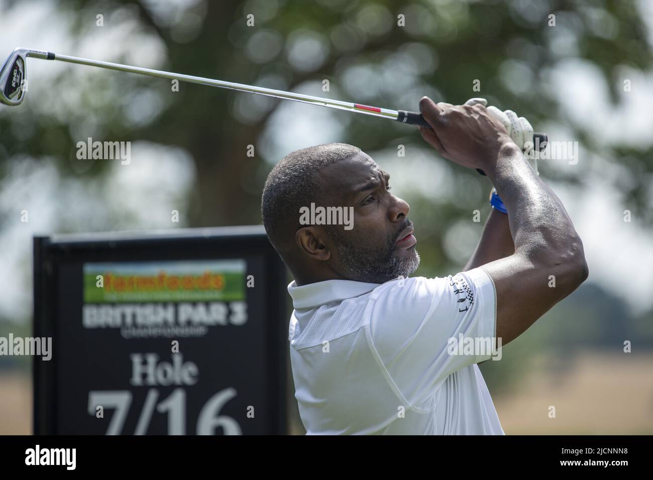 Farmfoods British Par 3 Pro Am Celebrity Golf Featuring: Derek Redmond ...