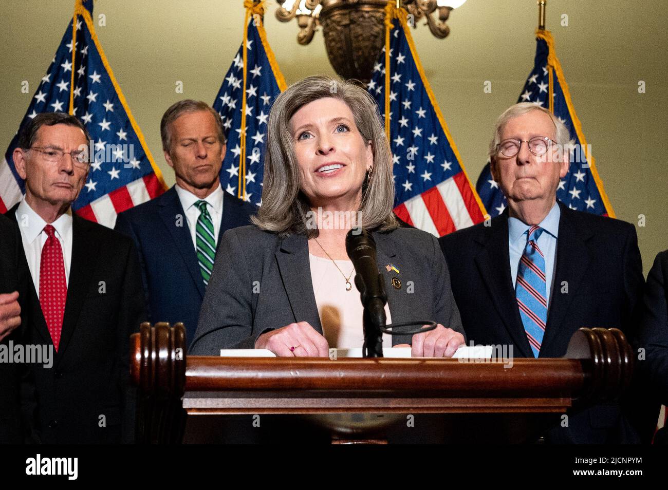Washington, United States. 14th June, 2022. U.S. Senator Joni Ernst (R ...