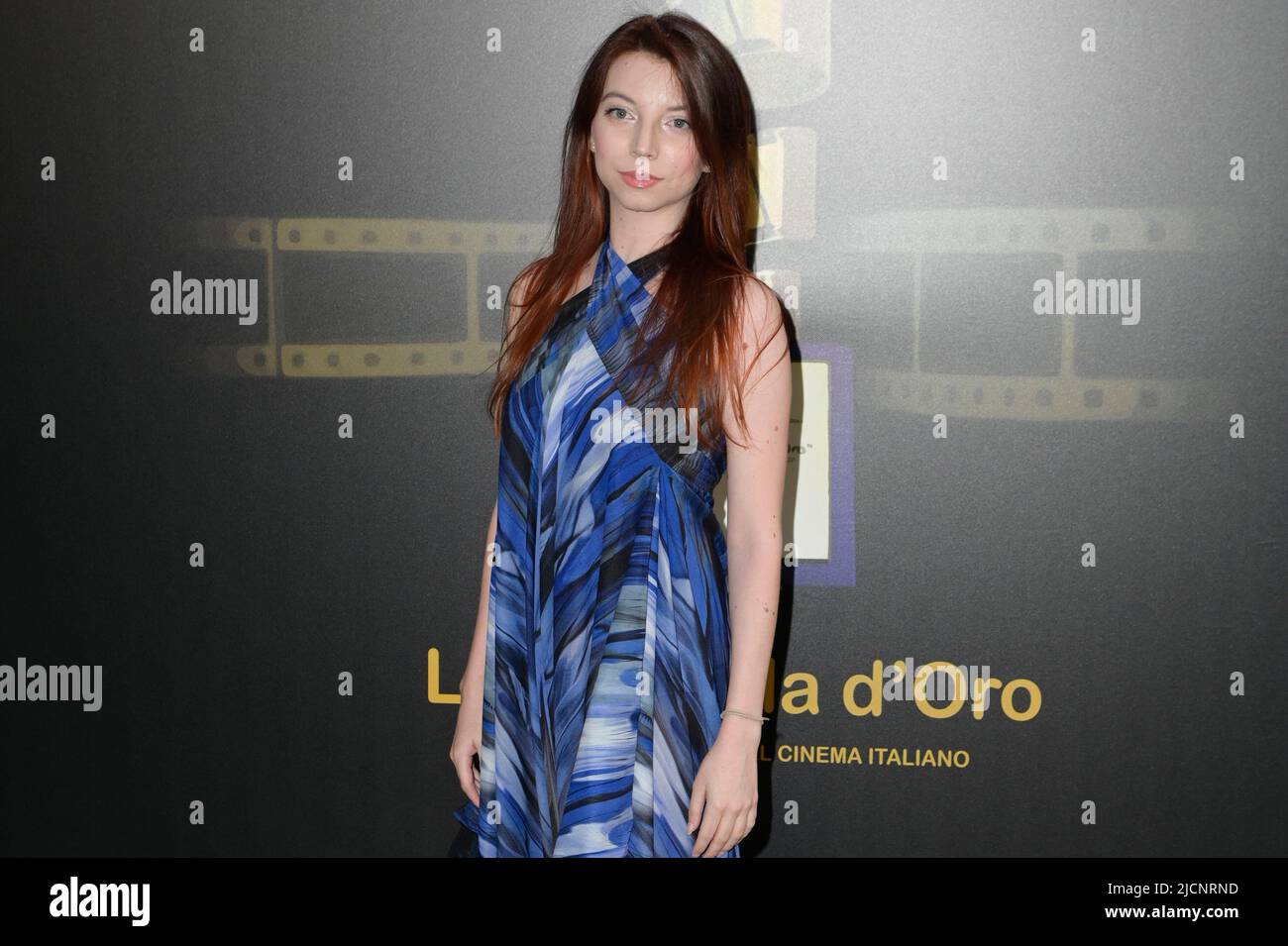 Marial Bajma Riva attends the red carpet of La pellicola d'oro 2022 ...