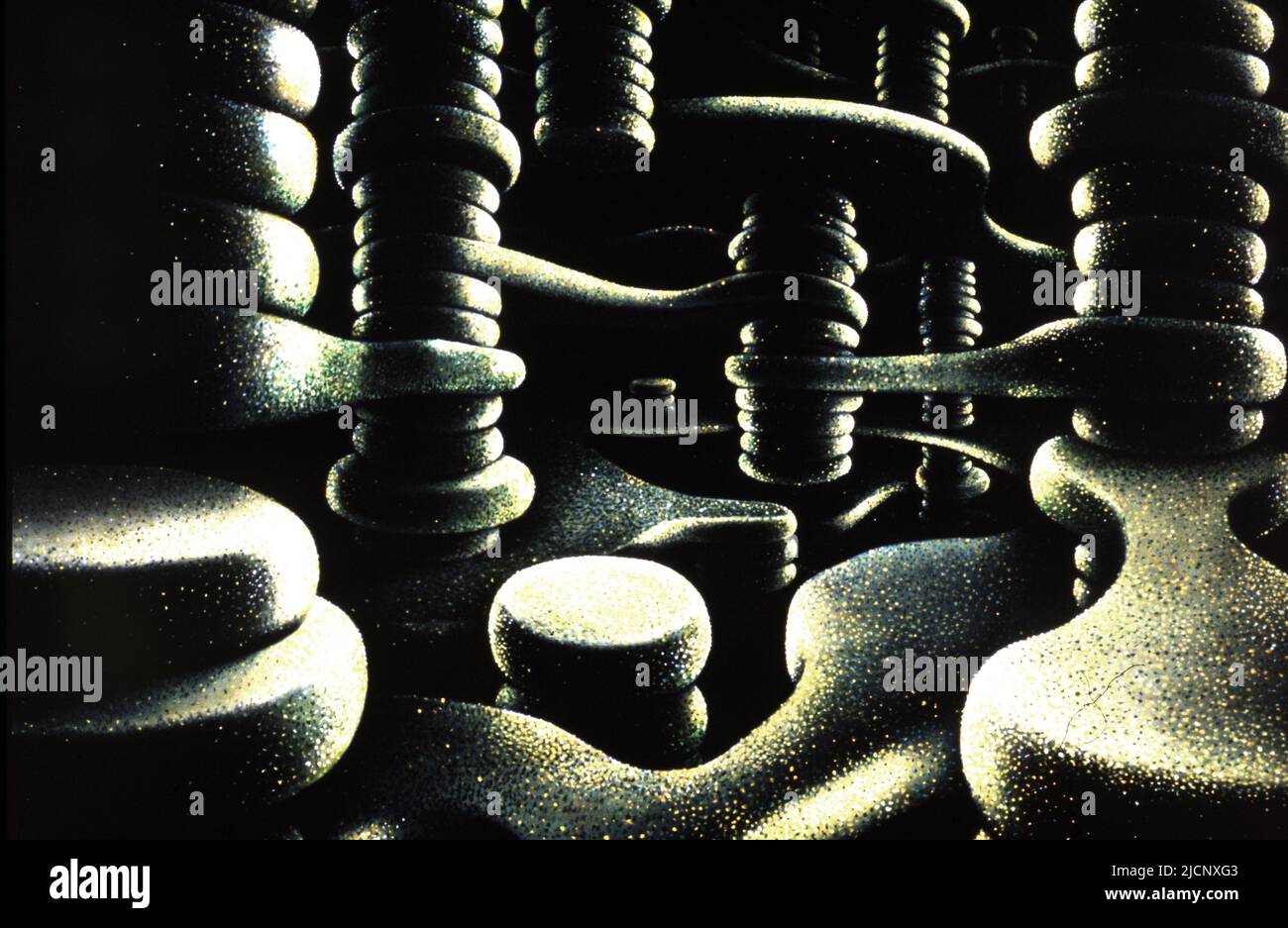 Illustration showing stacks of thylakoids inside a chloroplast ...
